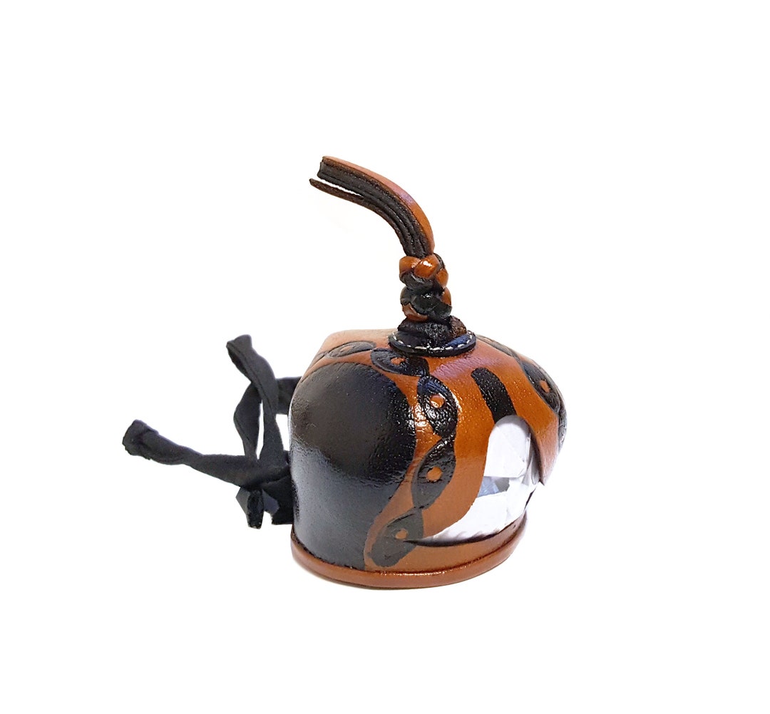 Steve Tait Style Falconry Dutch Hood: Two-tone Calfskin Bird Hood - Etsy