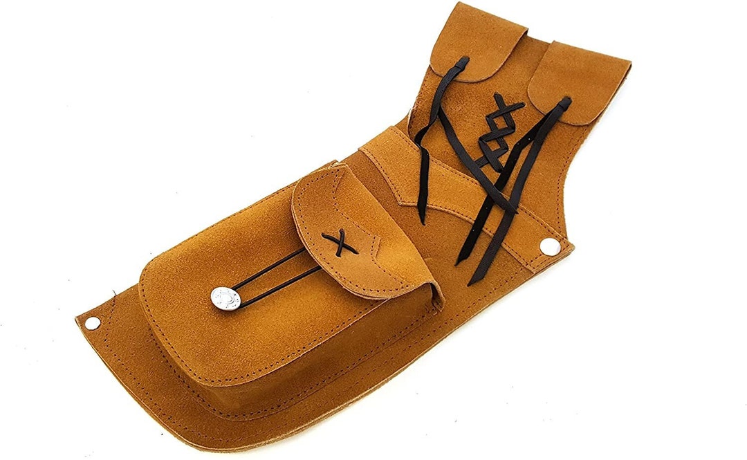 Archery Quiver - Archery Side Quiver - Archery Quiver - Suede Quiver ...