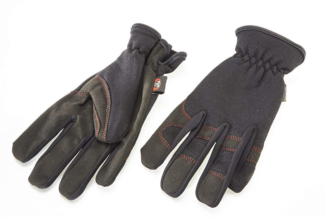 Mens Quality Mechanics Gloves Light Weight Work Gloves Mechanic Work ...