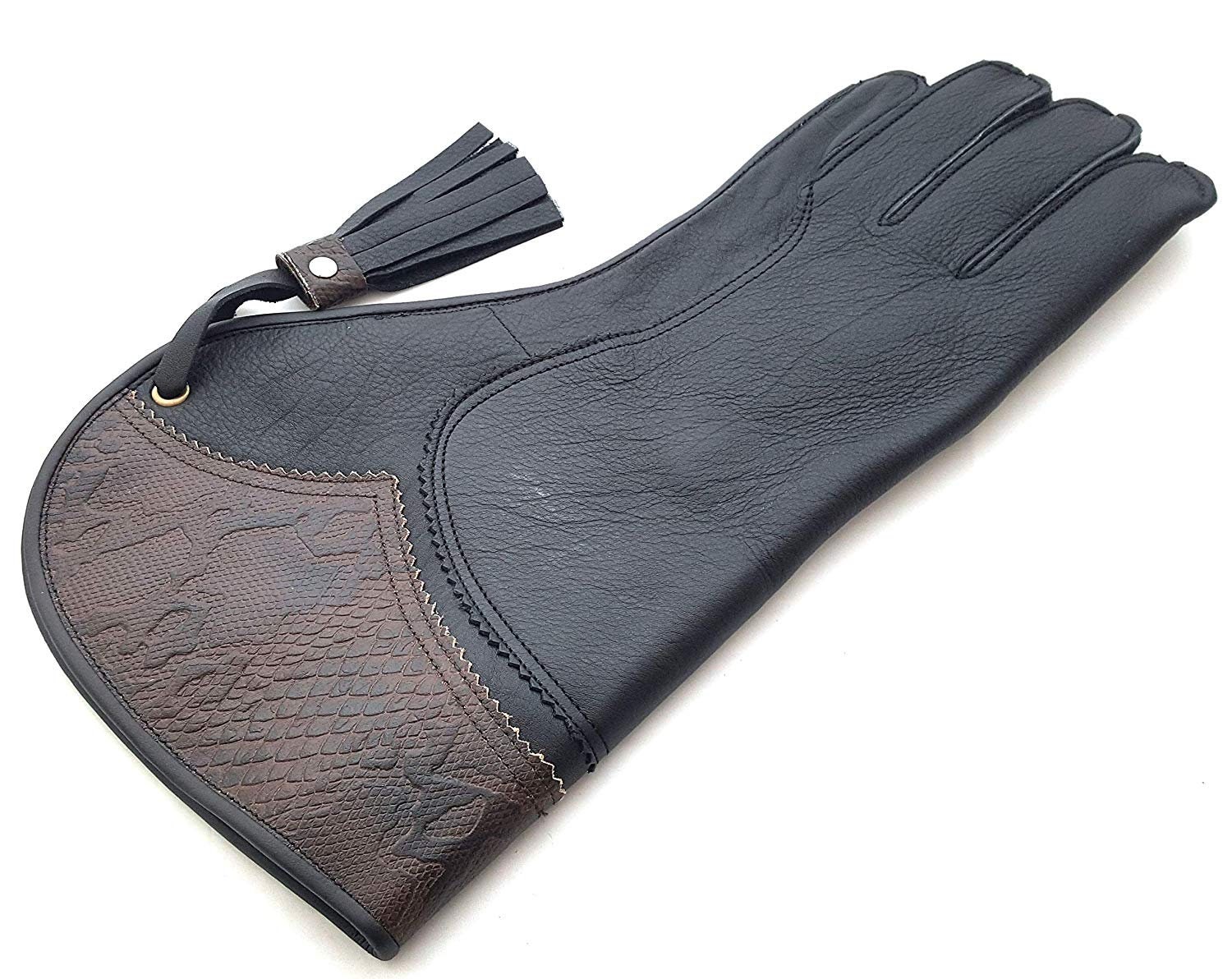Leather Falconry Glove Falconry Gloves Bird Handling - Etsy