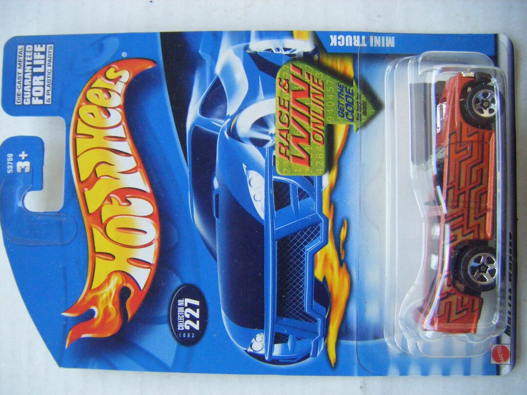 Hot Wheels Blue Card 227 2001 Mini Truck - Etsy
