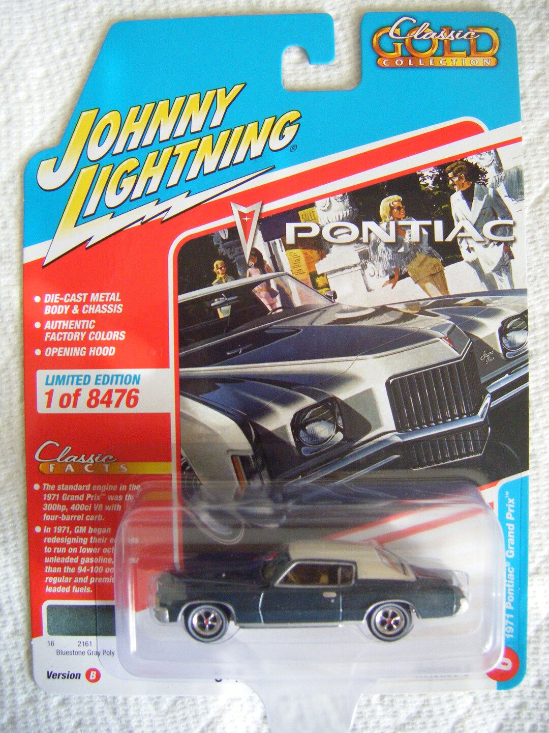 Johnny Lightning Classic Gold Collection Ver B Rel 3 6 Pontiac Grand ...