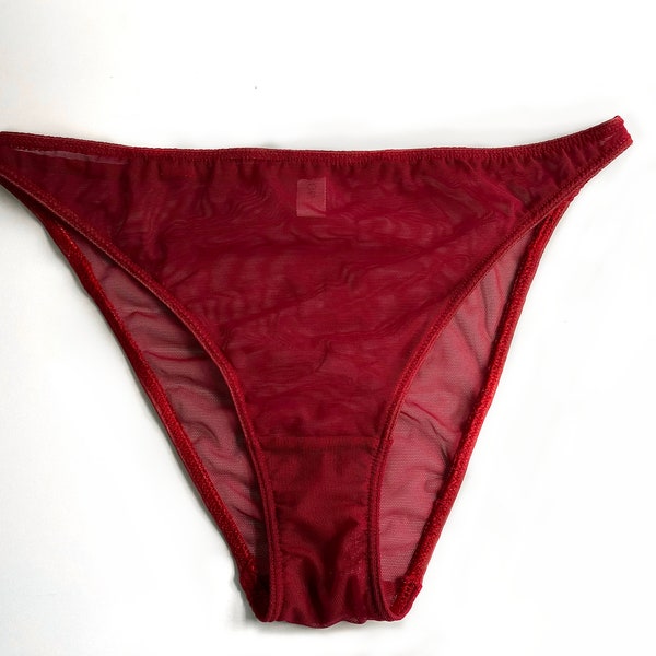French Hi Cut Panties Etsy