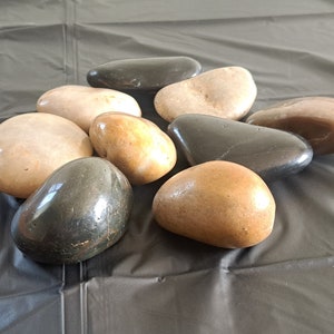 Polished River Rocks 40lbs Bags (large) - Etsy