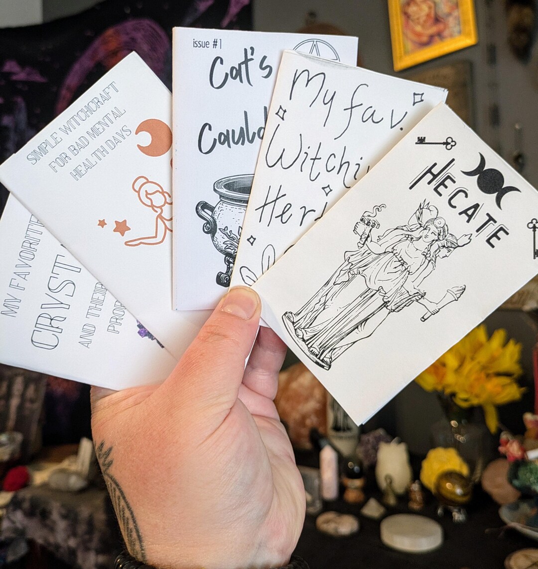 Witchy Mini Zines - Etsy