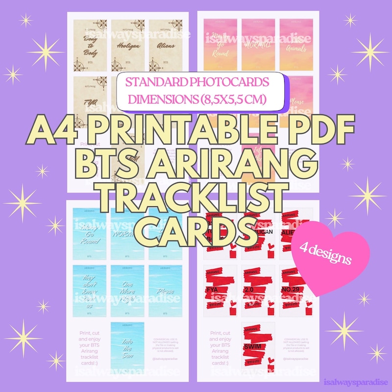 Bts Army Bomb Photocards - Etsy
