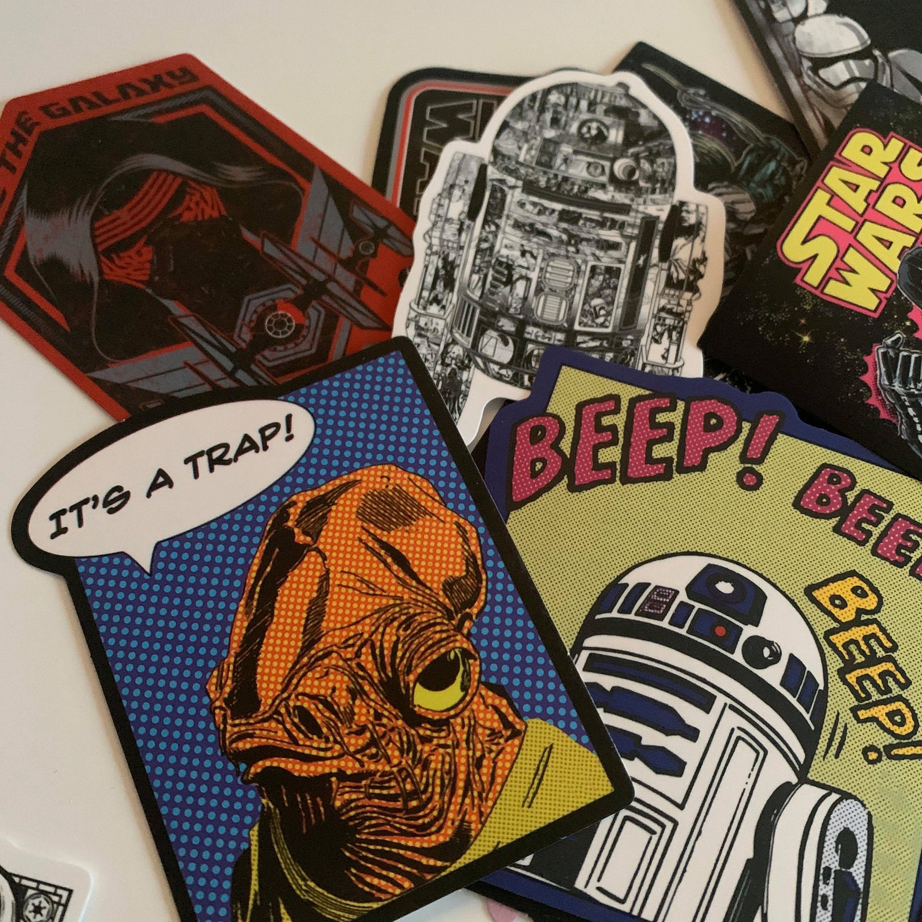 Paper & Party Supplies Pick Your Own Star Wars Stickers Laptop Stickers ...