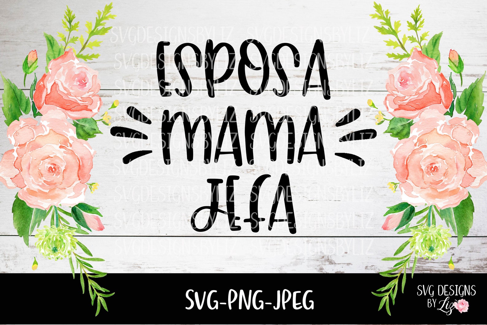 Spanish Mom Mama Svg File Spanish Svg Cut Vector Files for - Etsy