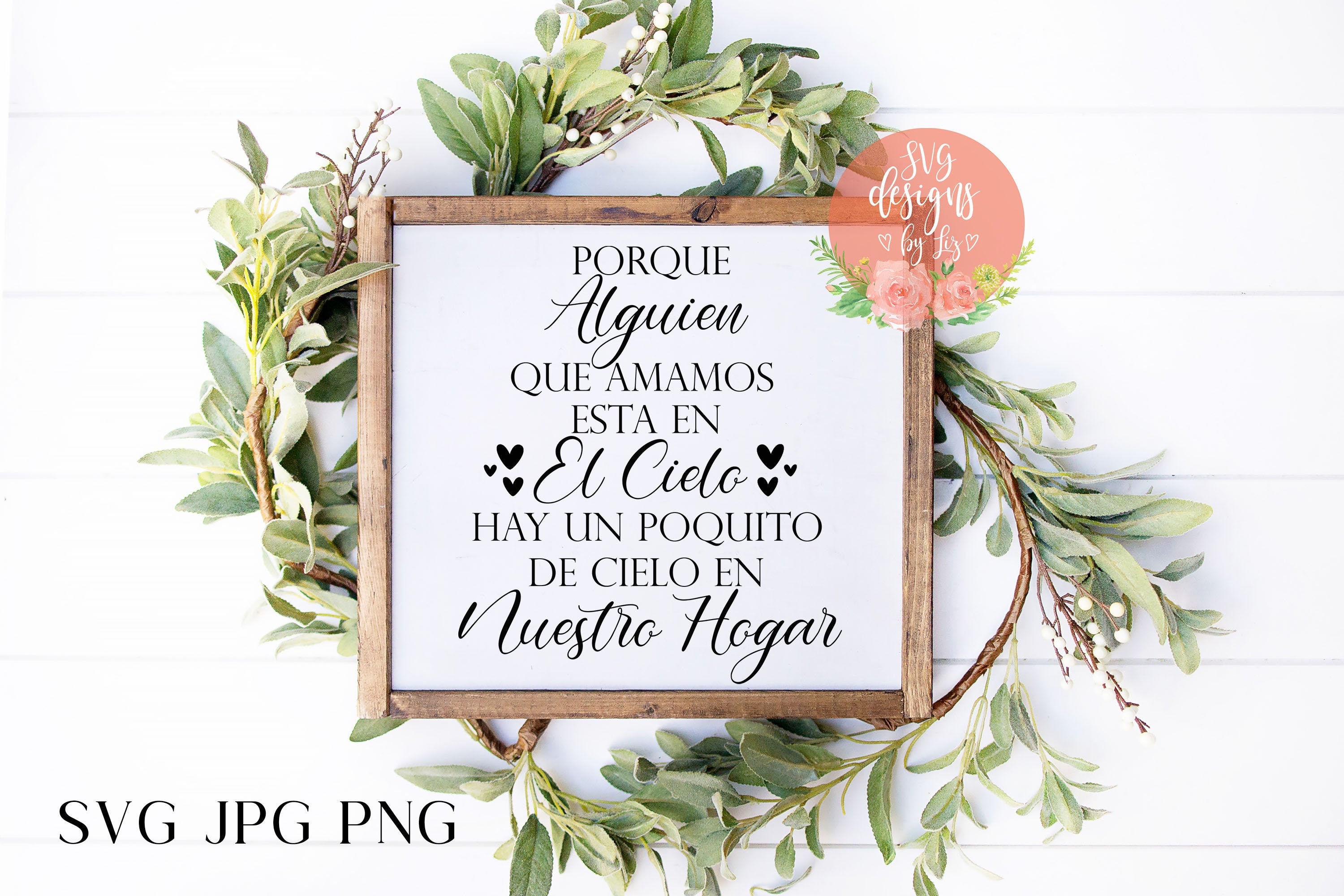 Spanish Svg File Quote Memorial Sign Spanish Cut Files for | Etsy