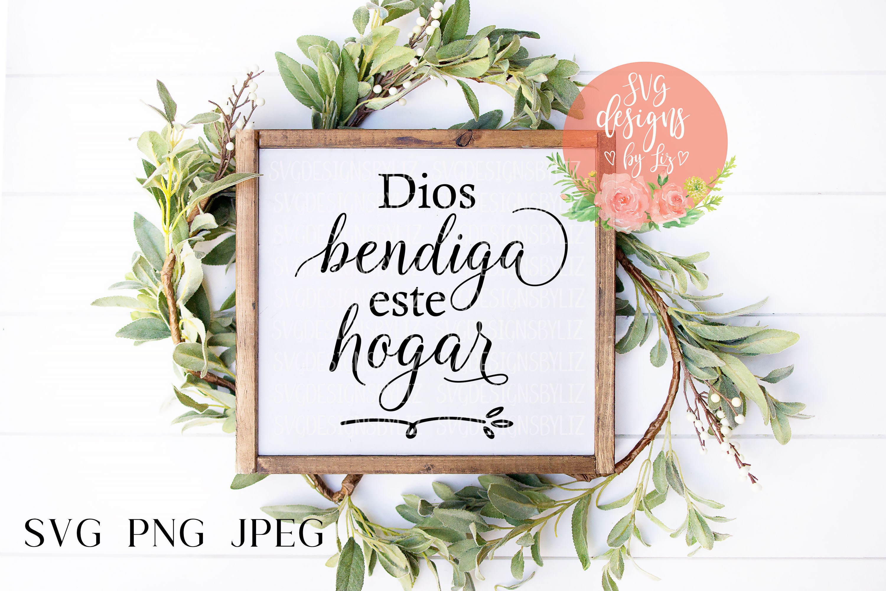 Spanish Svg File, God Bless Our Home Spanish Cut Files for Cricut and ...