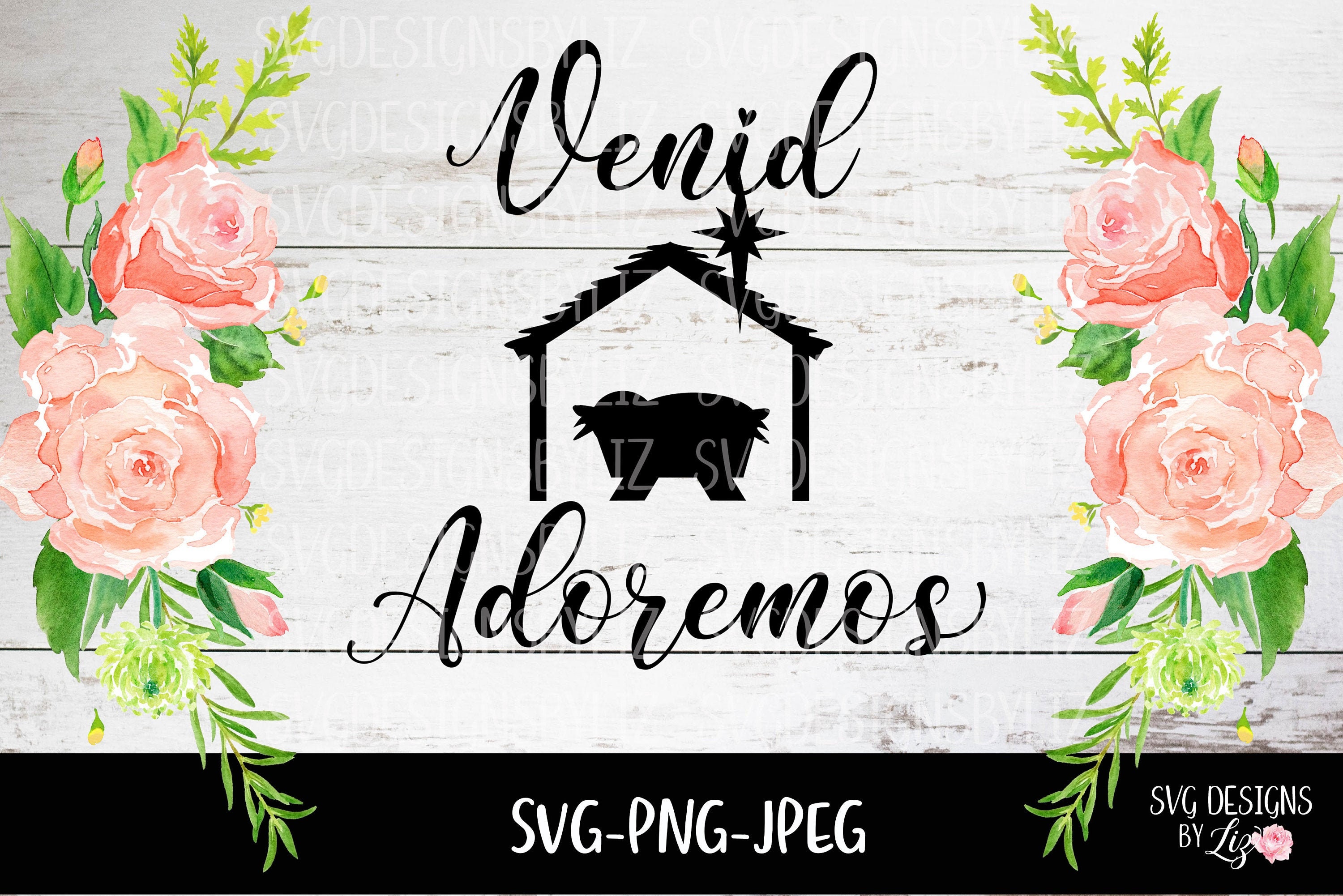 Spanish Christmas SVG Feliz Navidad, Spanish SVG Cut and Vector Files ...