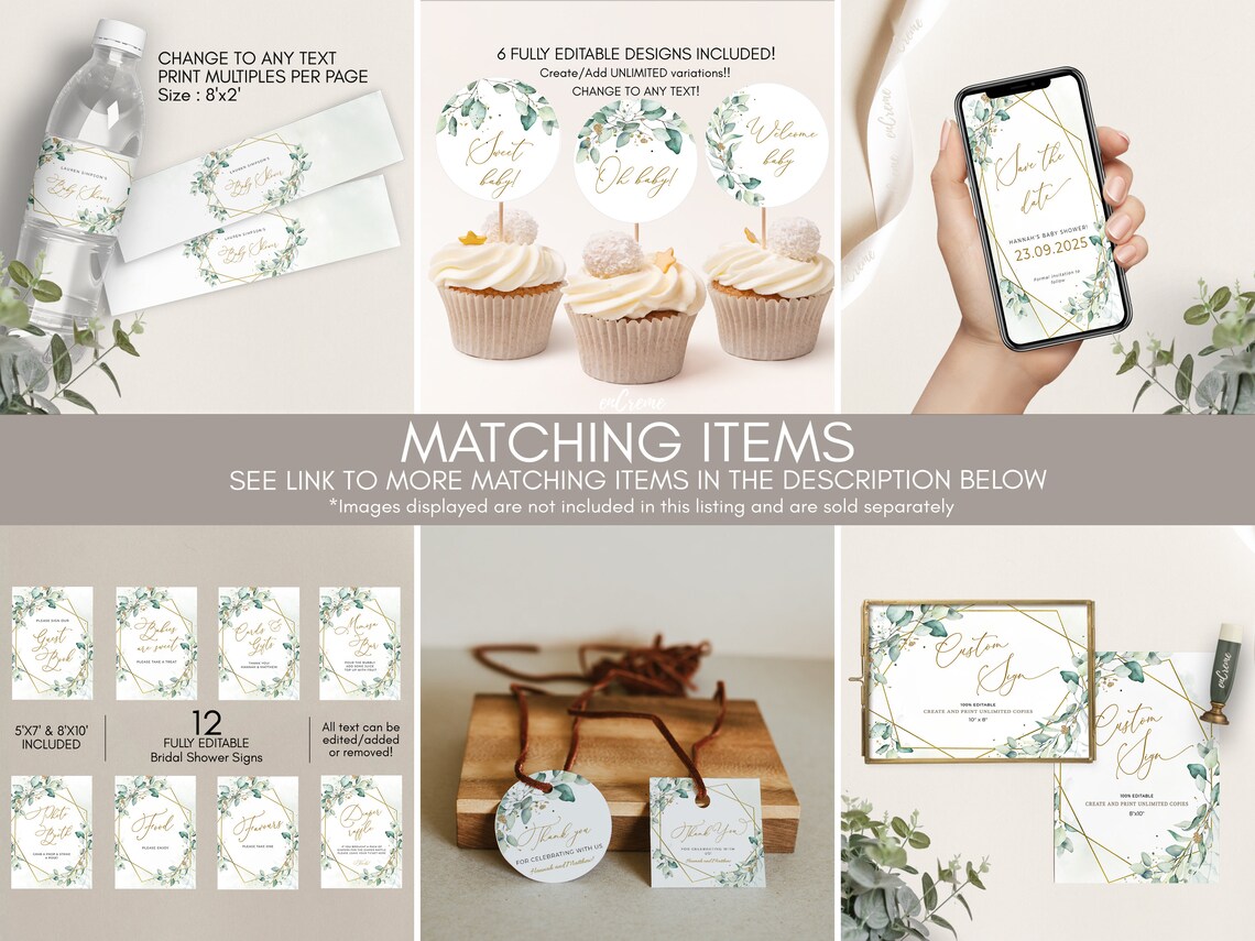 Editable Printable Table Name Card Baby Shower Place Cards - Etsy