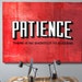 Patience X - Canvas Art, Printable Wall Art, Large Wall Art ...