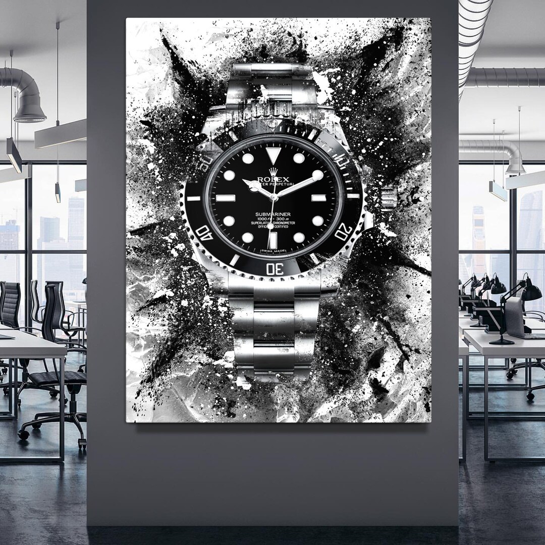 Rolex Submariner II - Canvas Wall Art, Wall Prints, Framed Wall Art ...