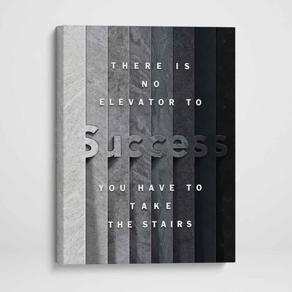 Inspirational Wall Art Stairs to Success XIV Motivational - Etsy