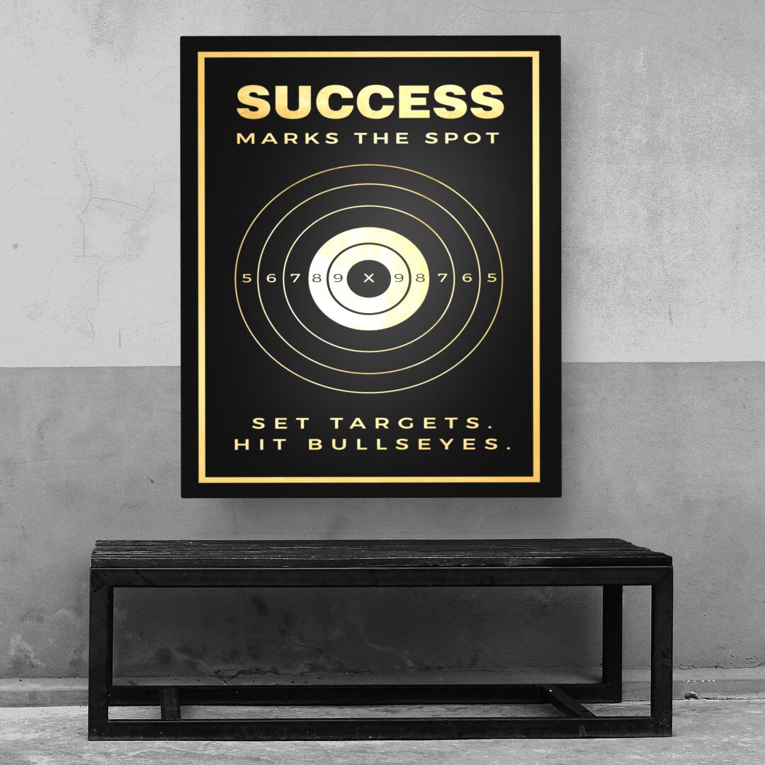 Success Marks The Spot X Canvas art Printable wall art | Etsy