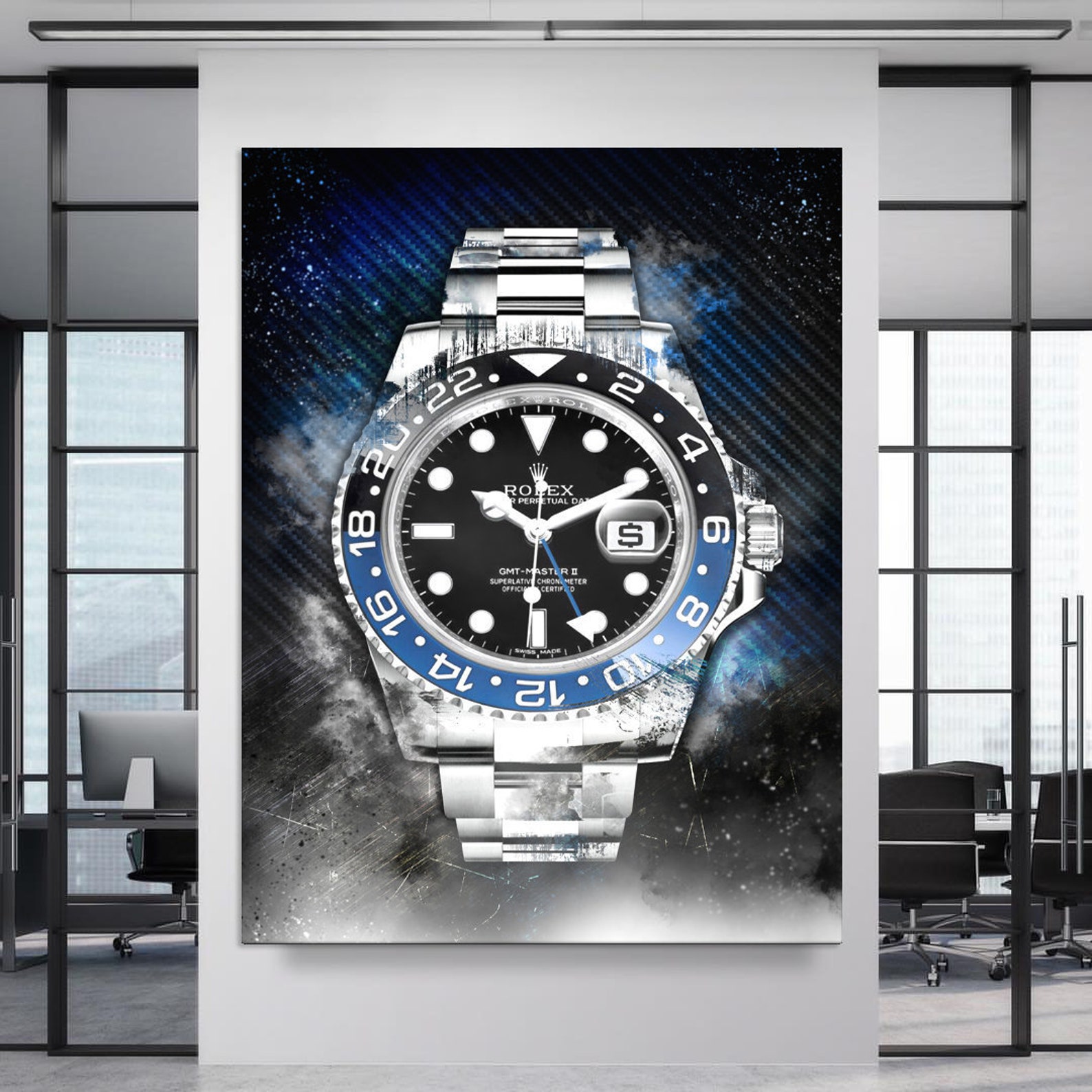Rolex GMT Master II Canvas Wall Art Wall Prints Framed - Etsy