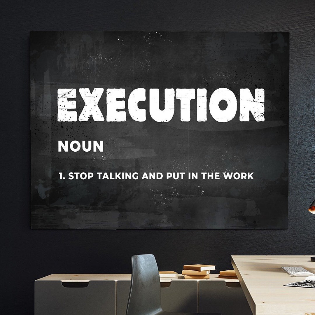 Execution IV - Canvas Wall Art, Wall Prints, Framed Wall Art, Canvas ...