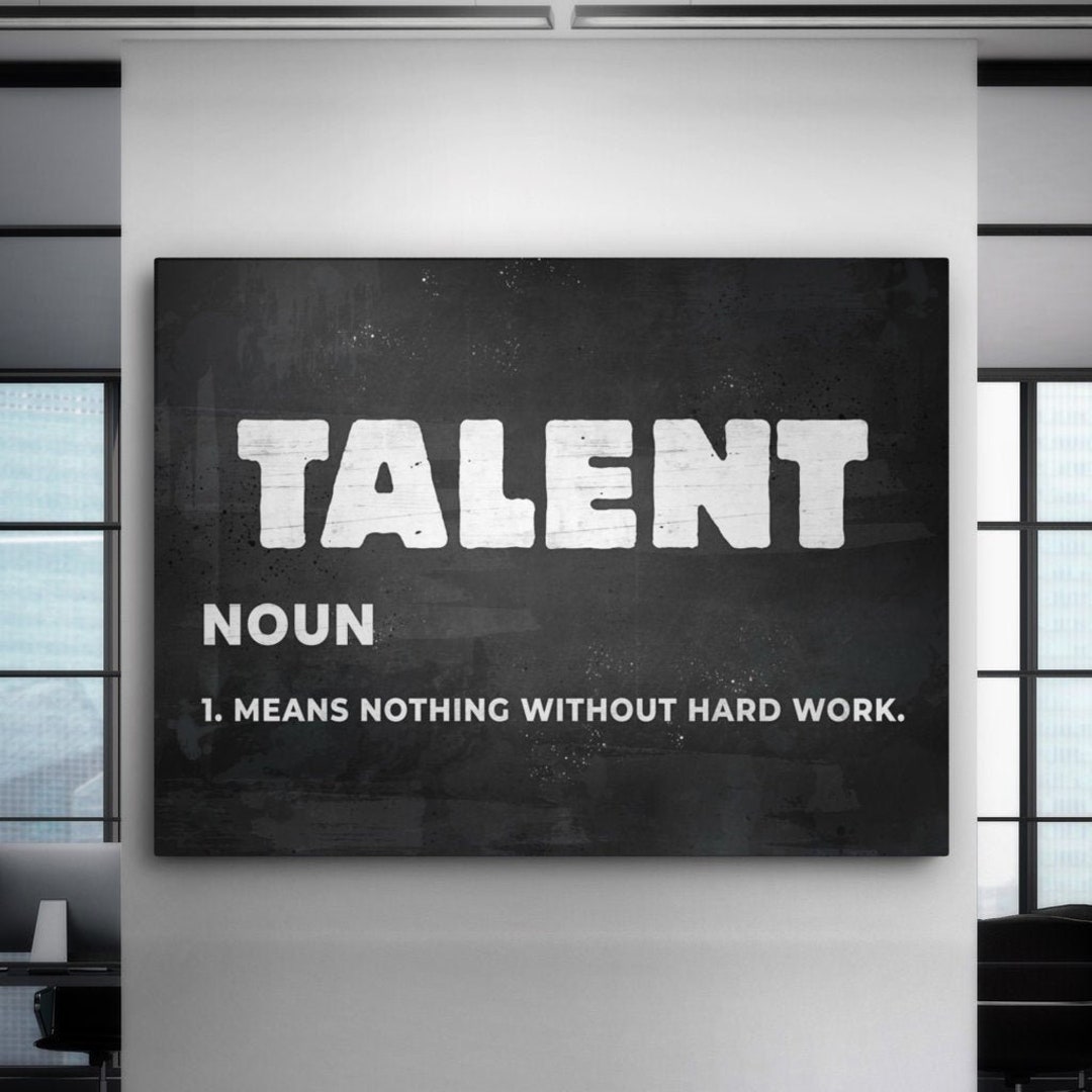 Talent IV - Canvas Wall Art, Wall Prints, Framed Wall Art, Canvas Print ...