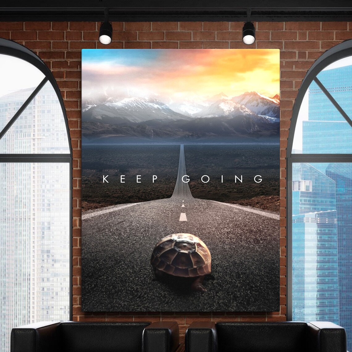 Keep Going II Canvas Wall Art Wall Prints Framed Wall Art - Etsy