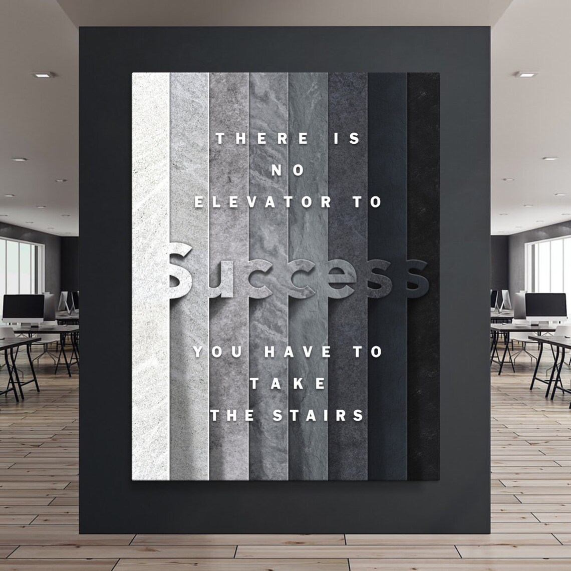 Stairs to Success X Canvas Art Printable Wall Art Large - Etsy