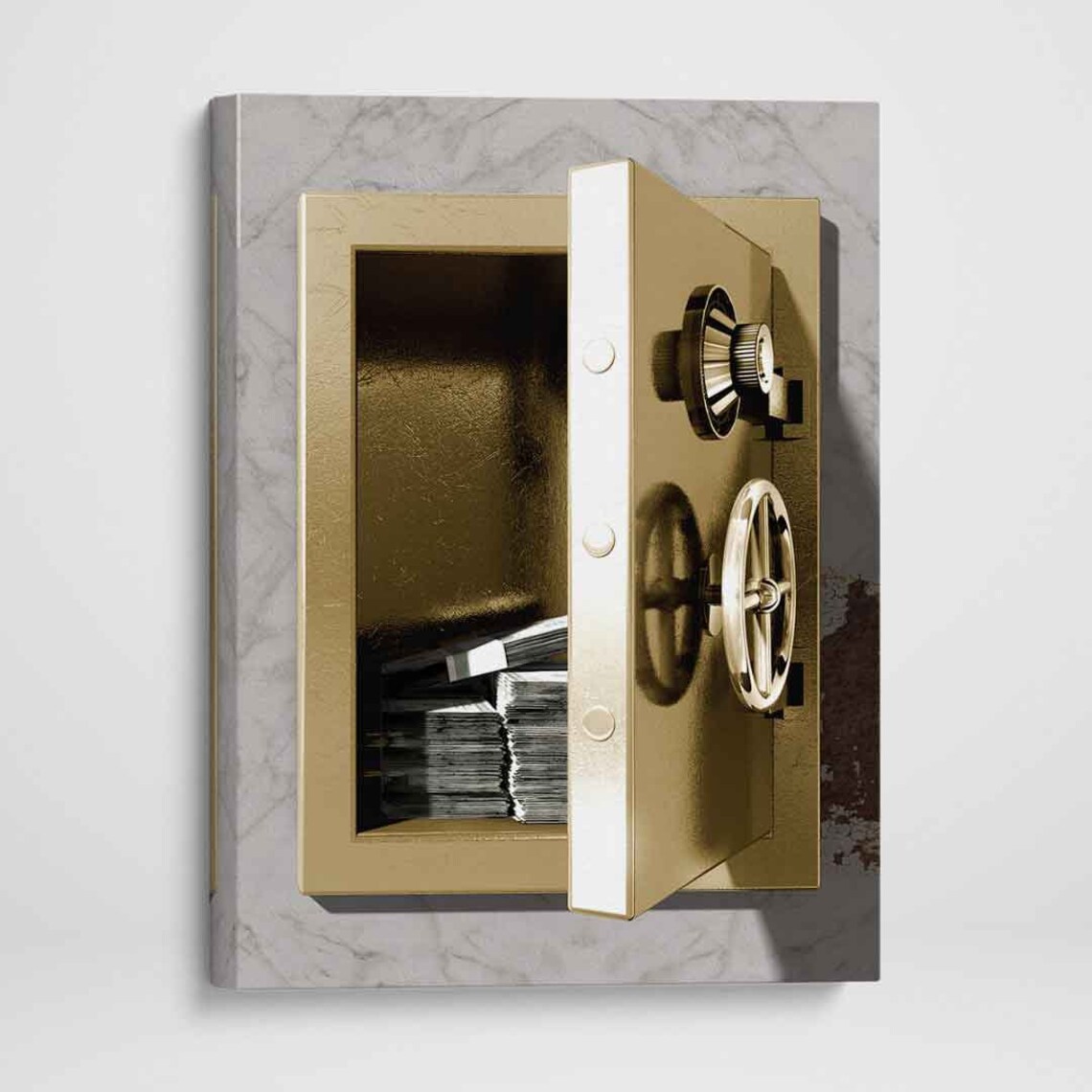 Safe Money Vault IV Canvas Wall Art Wall Prints Framed - Etsy