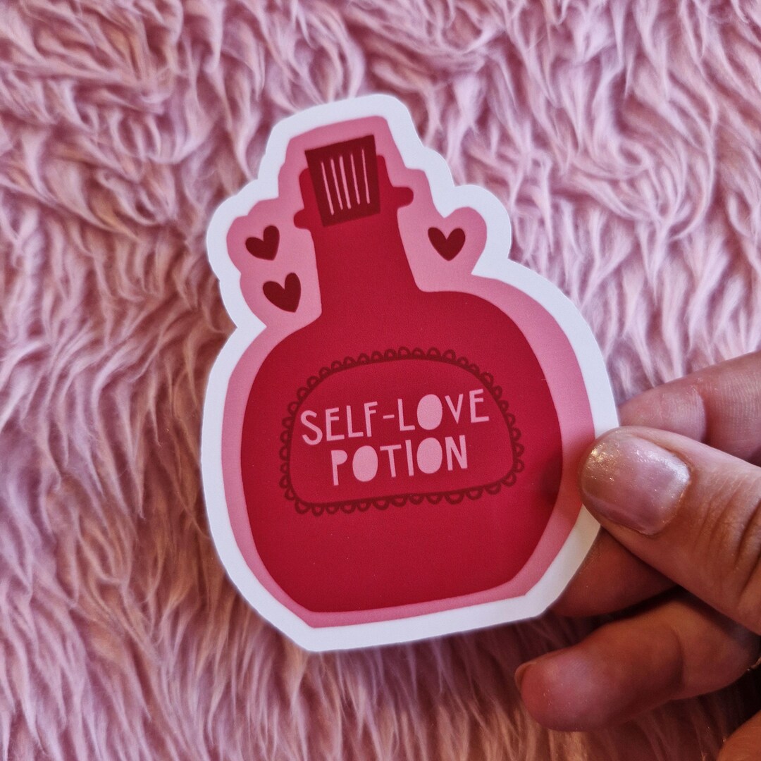 Self-love Potion Sticker - Etsy
