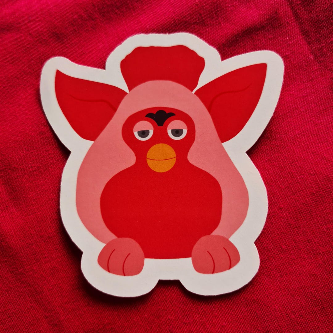 Furby Sticker - Etsy
