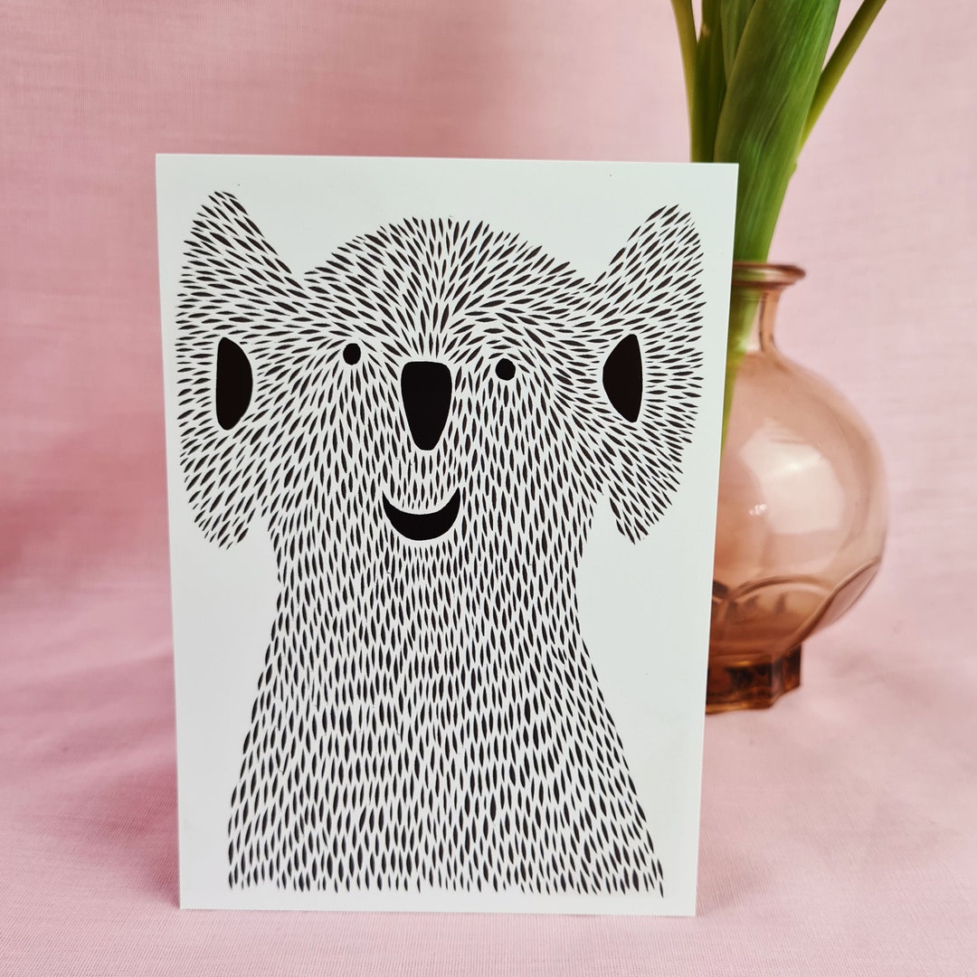 A6 Koala Print - Etsy