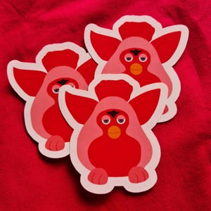 Furby Sticker - Etsy