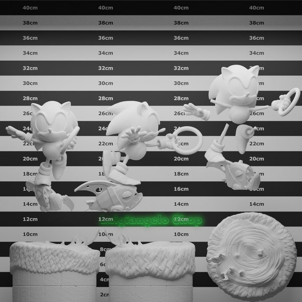 Sonic the Hedgehog Model Kit - Etsy