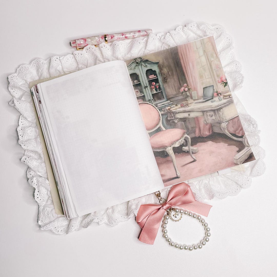 Planner Dashboard | Shabby Chic Collection | Planner Decor | VELLUM ...