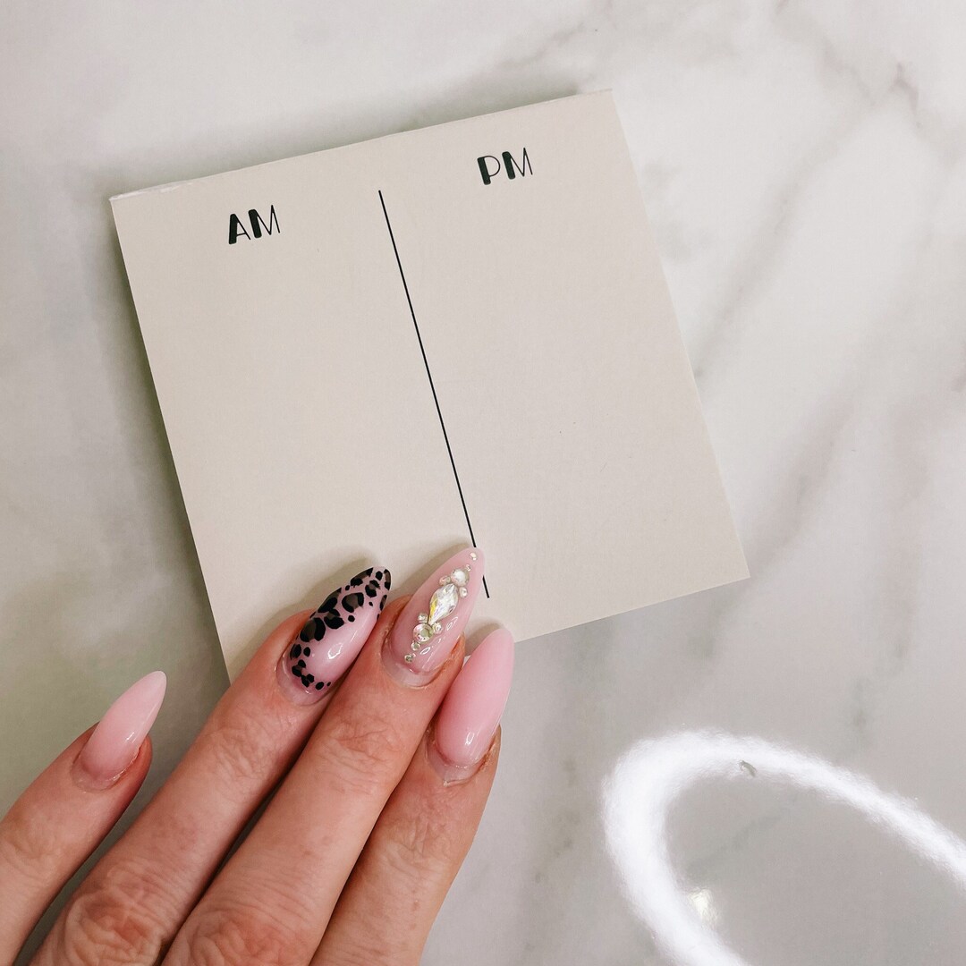 NOTE PAD | Am - Pm Memo Pad | Daily Routine Tear off | Writing Pad | A5 ...