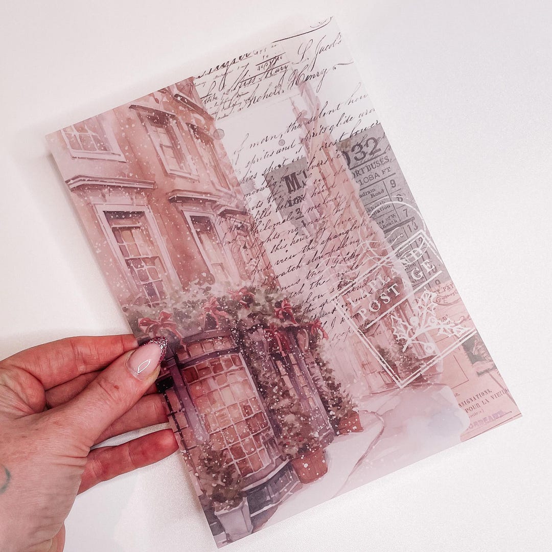 Planner Dashboard | Planner Decor | VELLUM | A5 UNPUNCHED | Dec24 | - Etsy