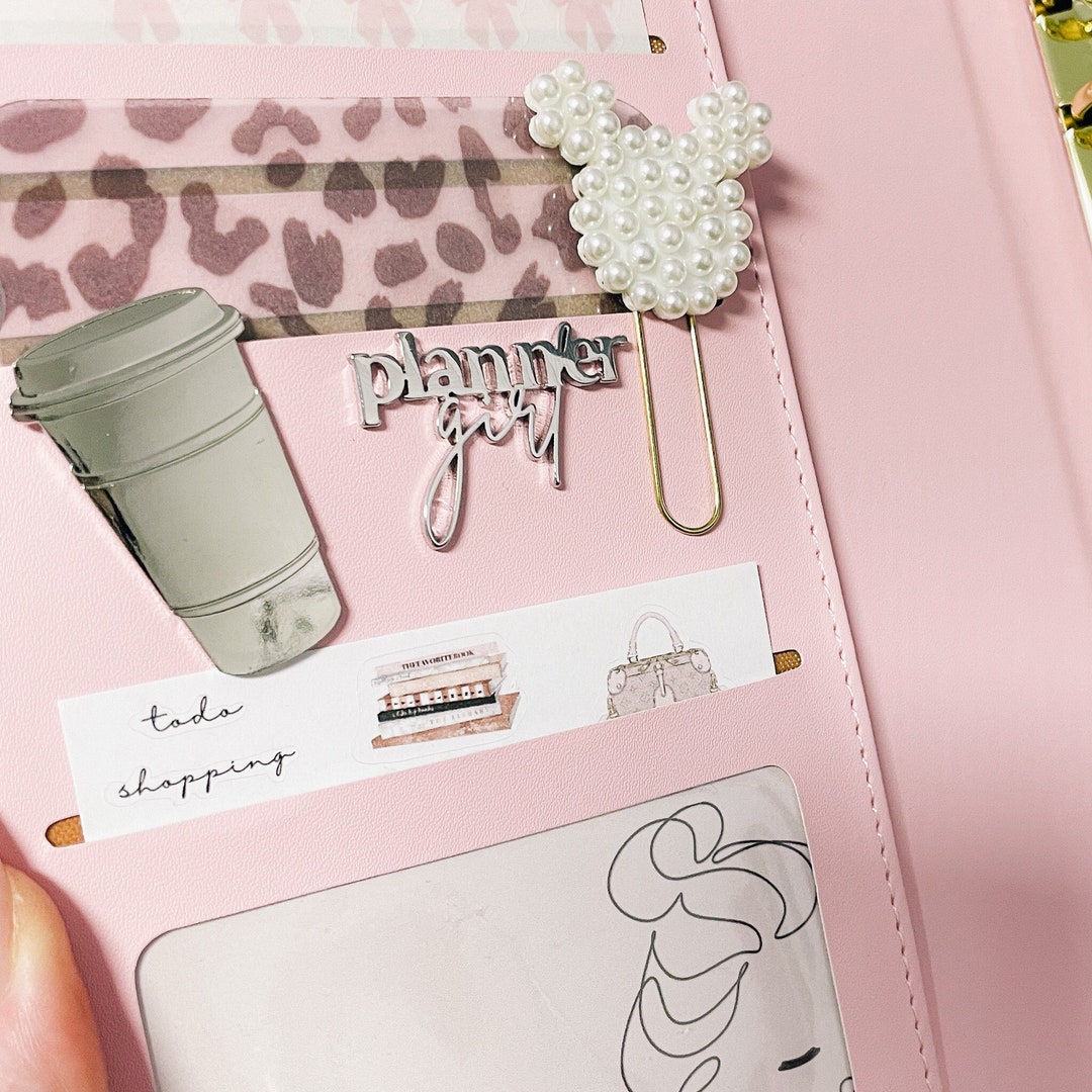 COFFEE MAGNETIC CHARM | Planner Enamel Pin | Gold & Silver | Metal ...