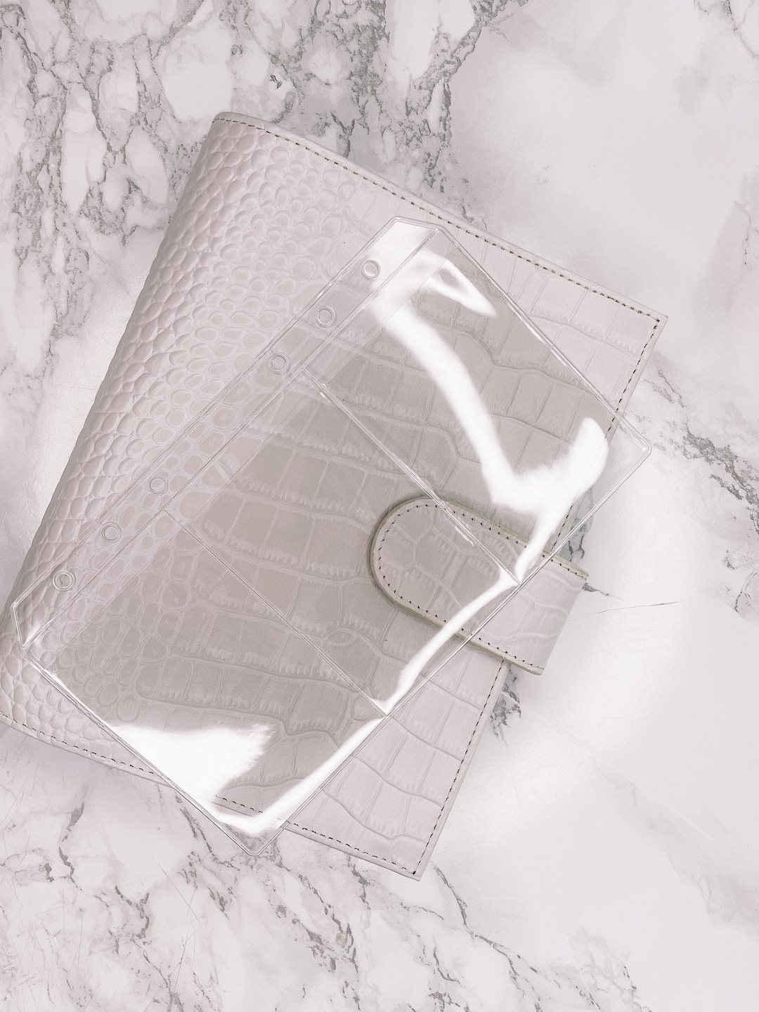 PLANNER POCKET | Personal Size | Clear Transparent Insert | Storage for ...