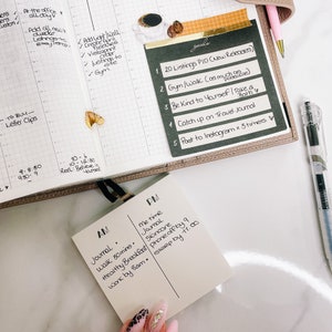 GOALS NOTE PAD | Memo Pad | Lined to Do List Tear off | Writing Pad ...