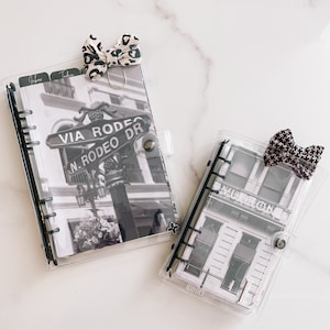 Planner Cover | Clear PVC | A5, Personal | Organizer | Agenda | 2 Sizes ...