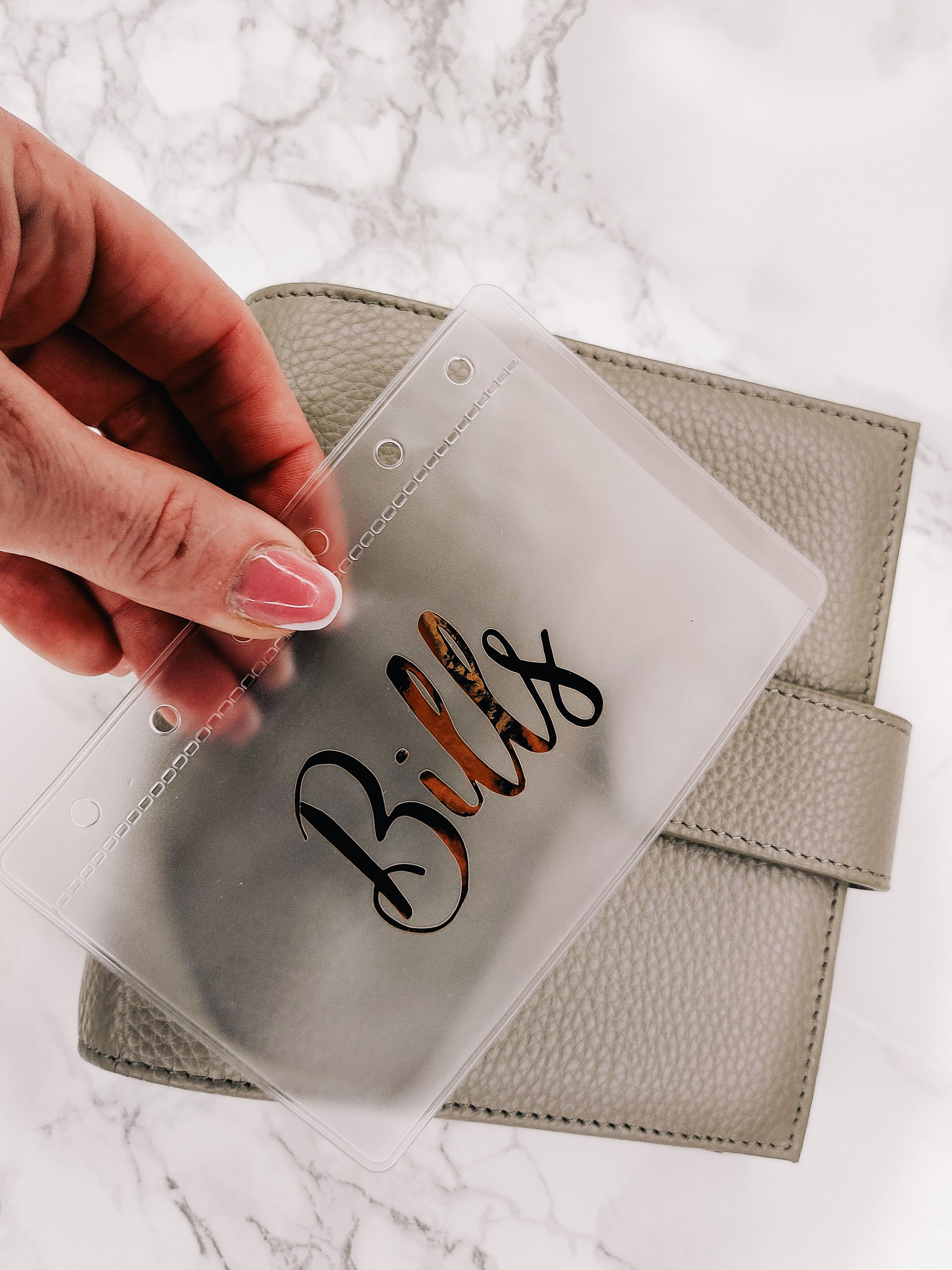 Custom Plastic Pocket Size Sleeve Filofax PM Planner | Etsy