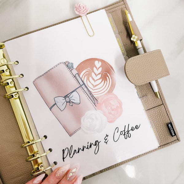Dashboard Ring Planner Coffee - Etsy