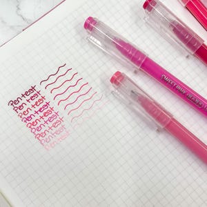 Colored Pen Set | Pastel | Elegant Touch | Fine Point Pen | Pink or ...