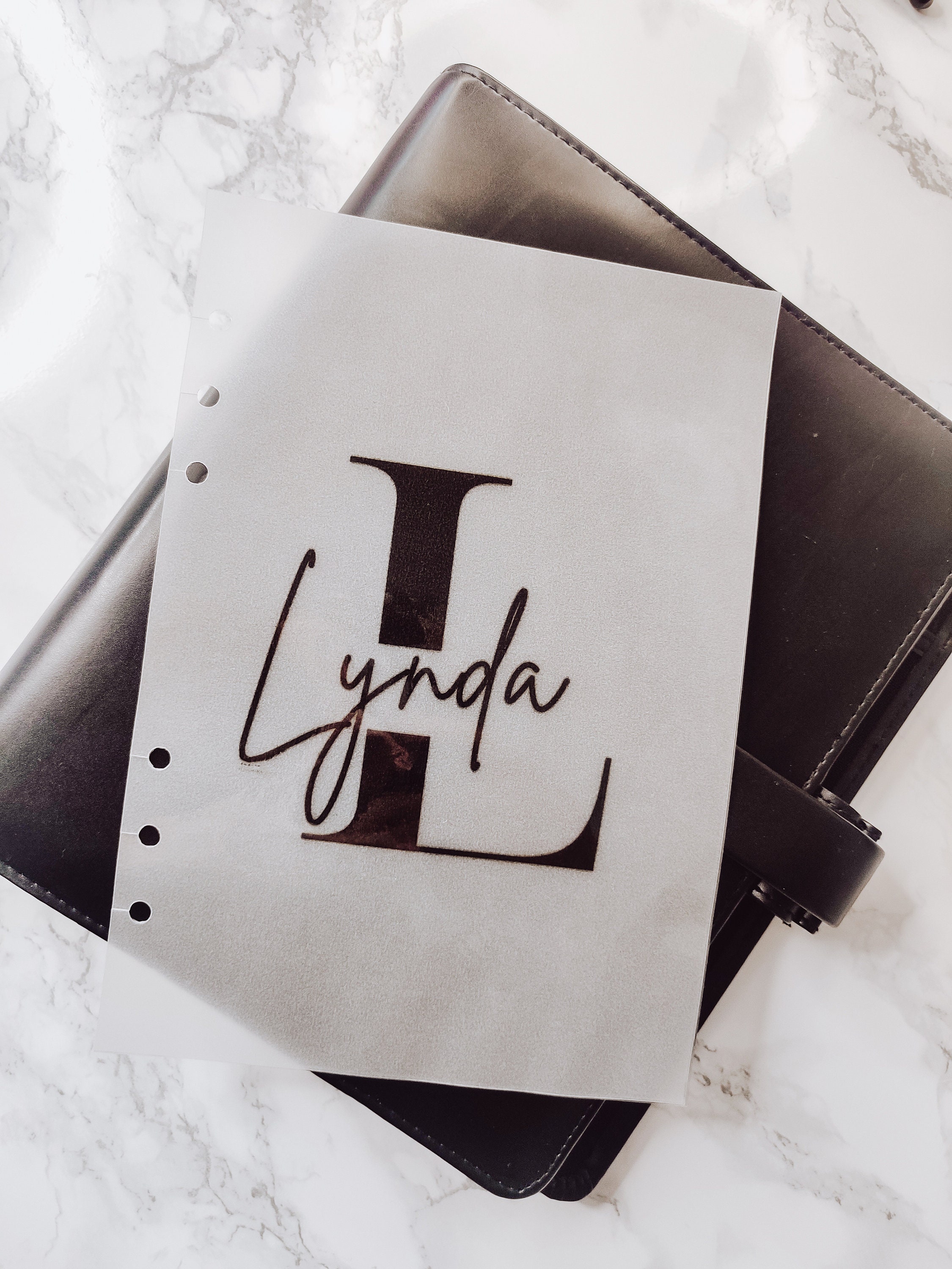 Customizable Planner Dashboard-pocket PERSONAL and A5 Size | Etsy