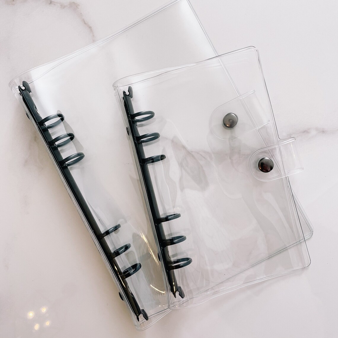 Planner Cover Clear PVC A5 Personal Organizer Agenda - Etsy