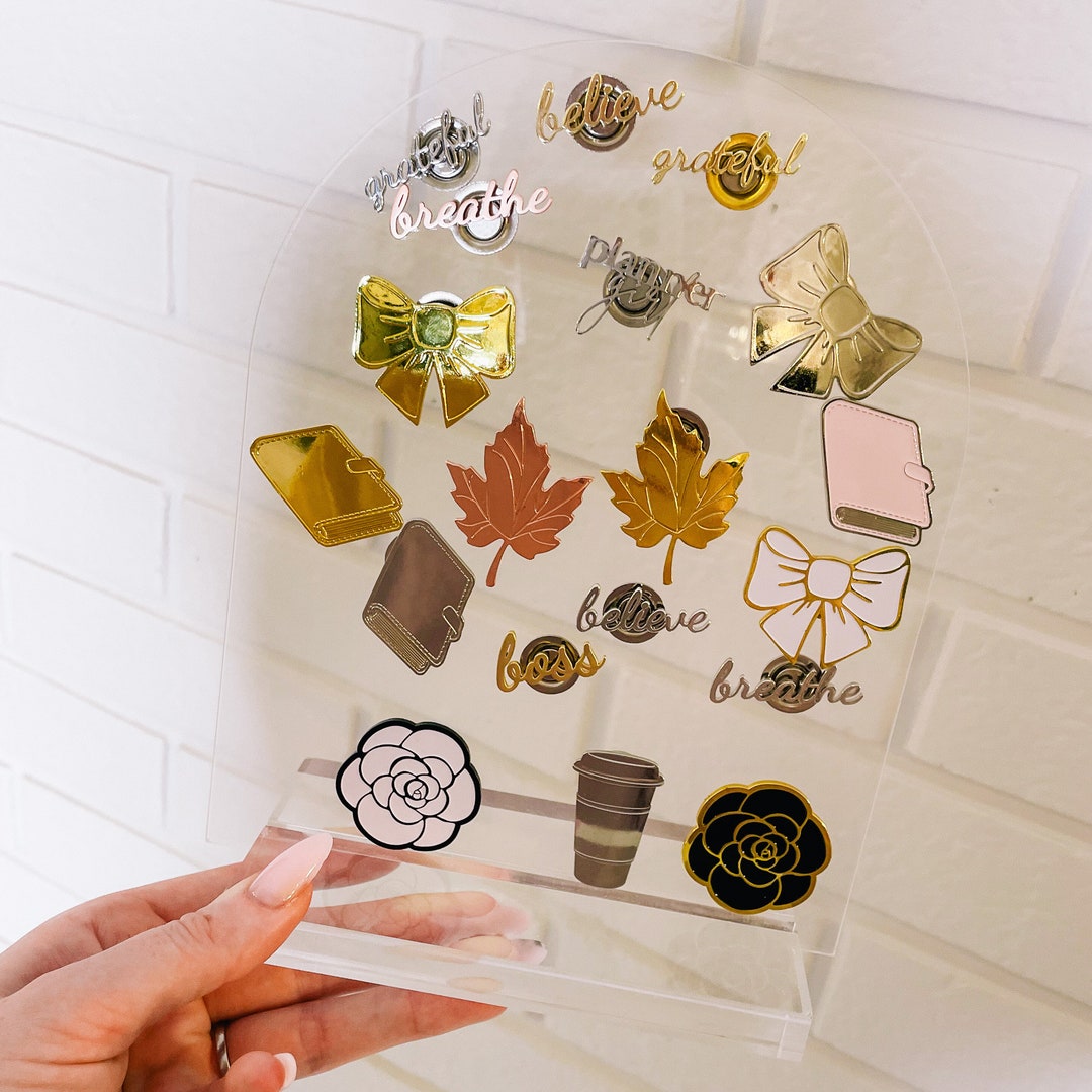 MAGNET DISPLAY | Magnet Charm Storage | Functional | Planner Clip ...