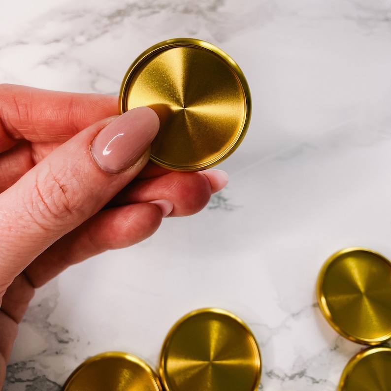 METAL PLANNER DISCS | Set of 8 | for Hp Disc Bound Planner | Lady Boss ...