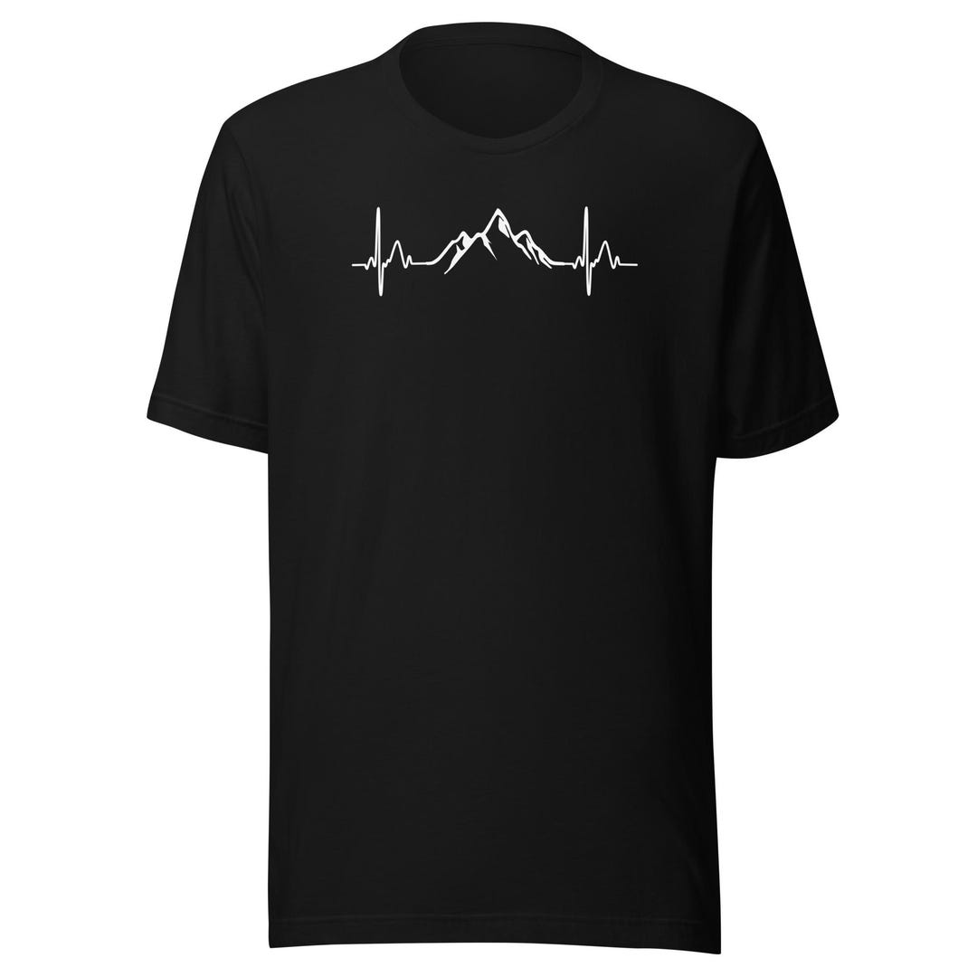 Mountain Pulse Adventure Tee - Etsy