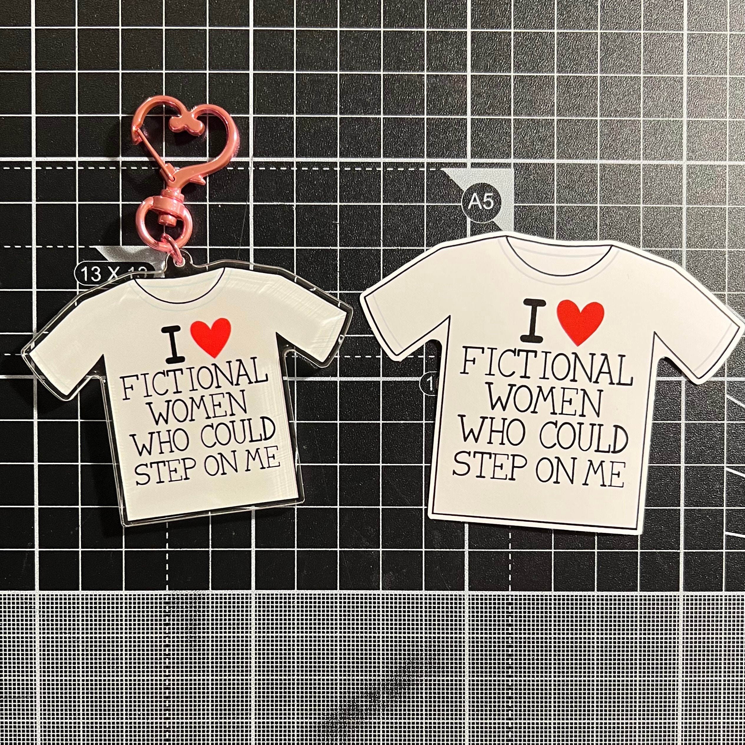 I 3 My Fave Character Mix & Match Sticker and Keychain - Etsy