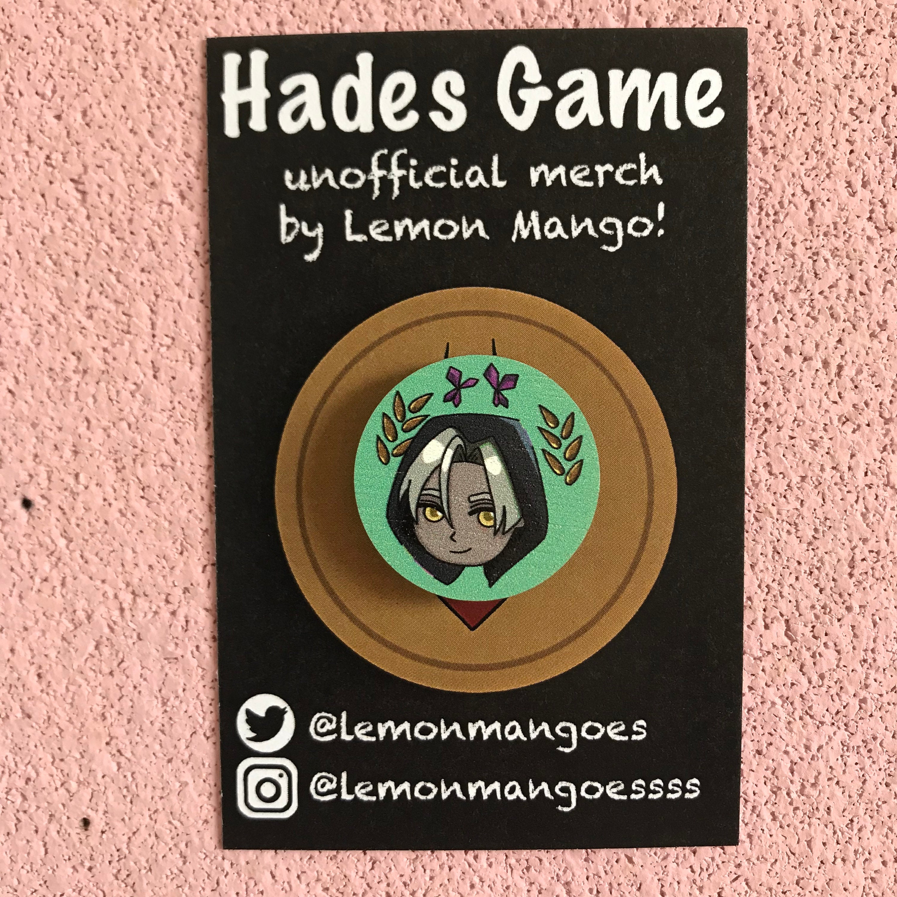 Hades Game Unofficial Character Pins INDIVIDUAL PIN 25mm | Etsy
