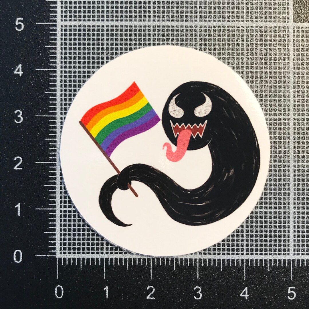 Venom Noodle Pride Stickers Adhesivo de vinilo de 45 mm de - Etsy España