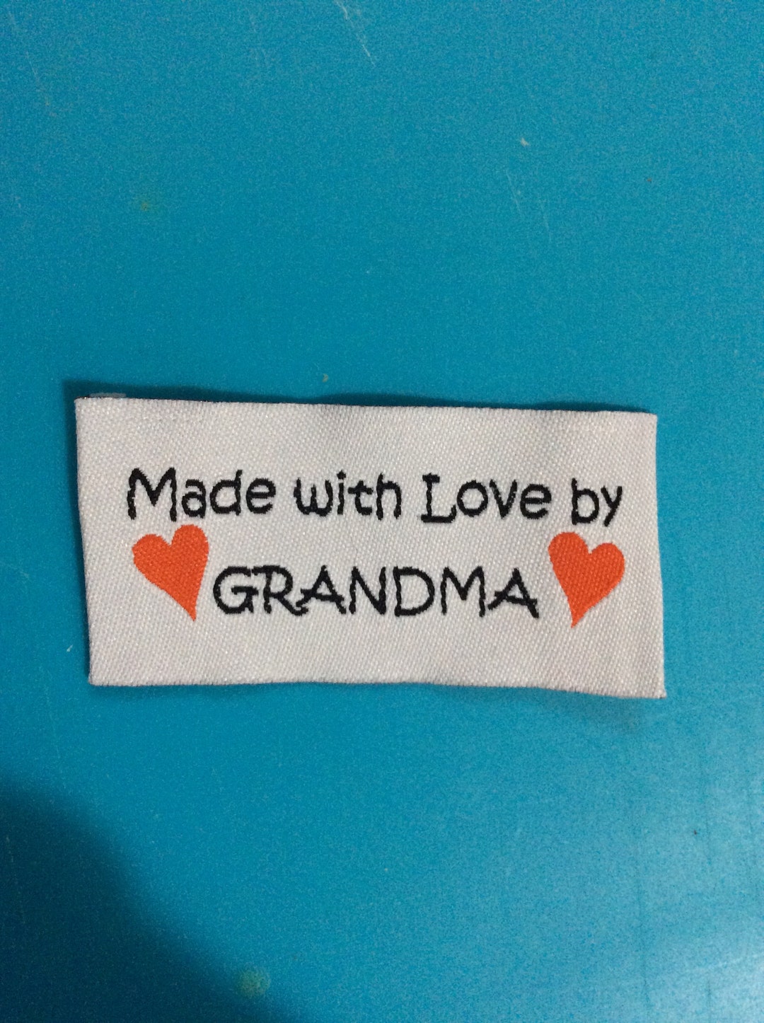 5 Woven GRANDMA Labels - Etsy